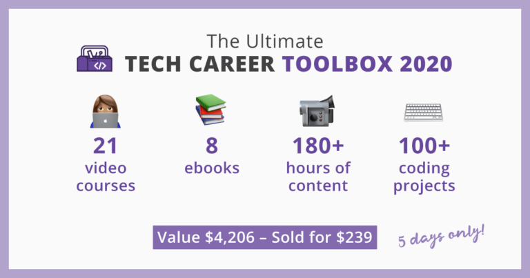 The Ultimate TECH CAREER TOOLBOX 2020 · a blog by Pawlean